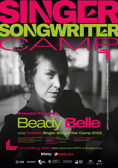 Singer Songwriter Camp - koncert finałowy - 2026, 2027 - Adria Art